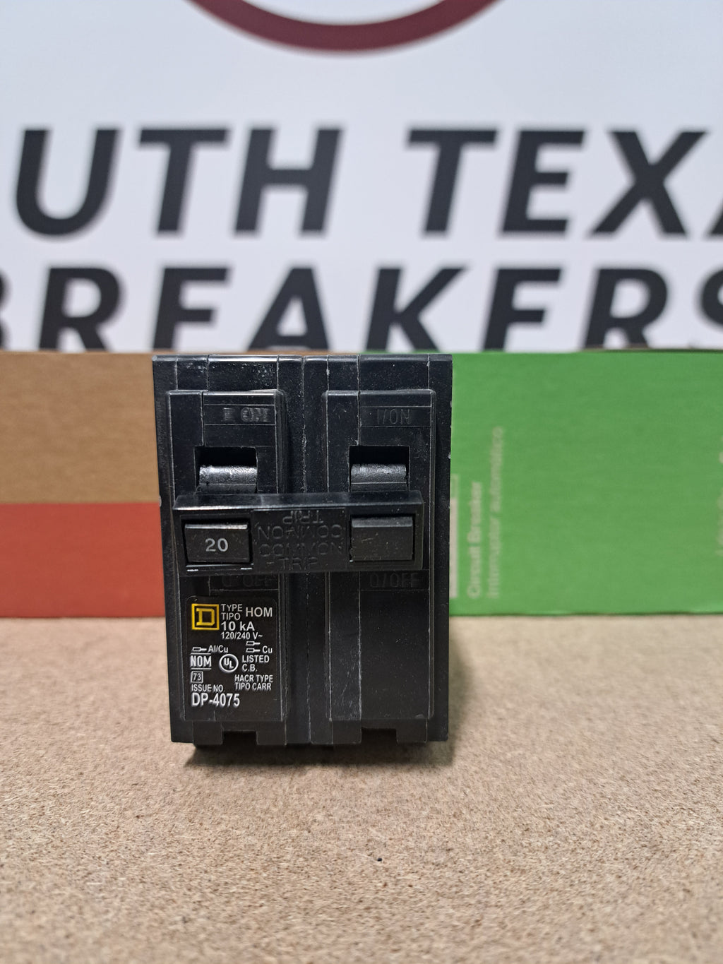 New Square D HOM220 – South Texas Breakers, LLC.